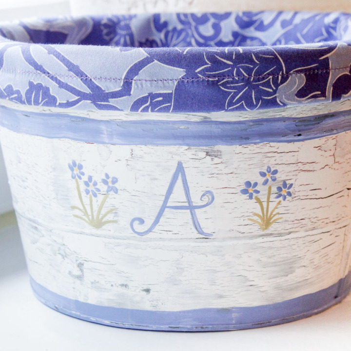 Aged Painted Pail Tutorial - Pretty Handy Girl