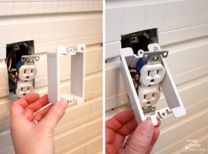 How to Add an Outlet Extender - Pretty Handy Girl