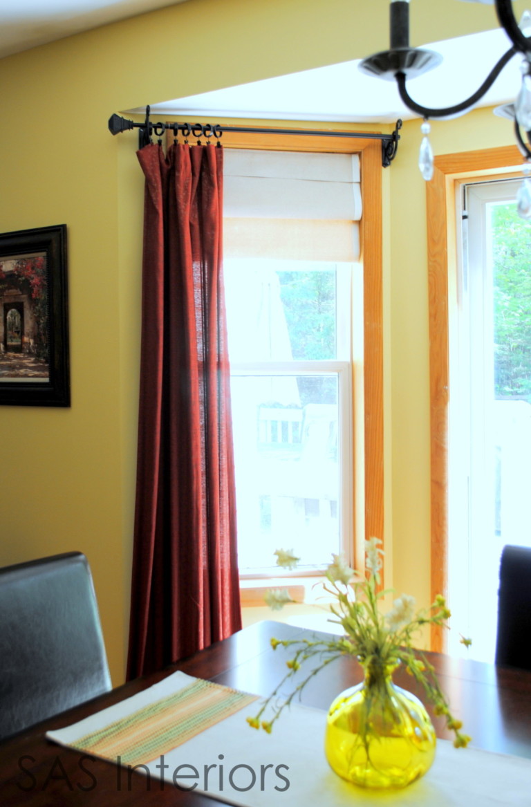 Making a Faux Roman Shade - Pretty Handy Girl