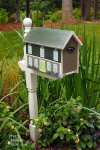 Make a House Shaped Mailbox - a Lowe's Creative Idea - Pretty Handy Girl