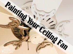 Update Your Ceiling Fan with Paint - Pretty Handy Girl