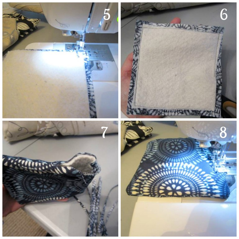 DIY Fabric Coasters