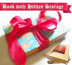 Decorative Book with Hidden Storage Inside - Pretty Handy Girl