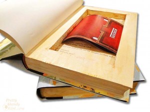 Decorative Book with Hidden Storage Inside - Pretty Handy Girl