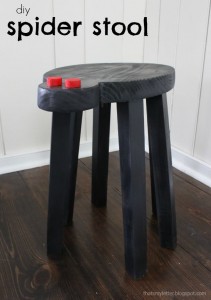 DIY Spider Stool