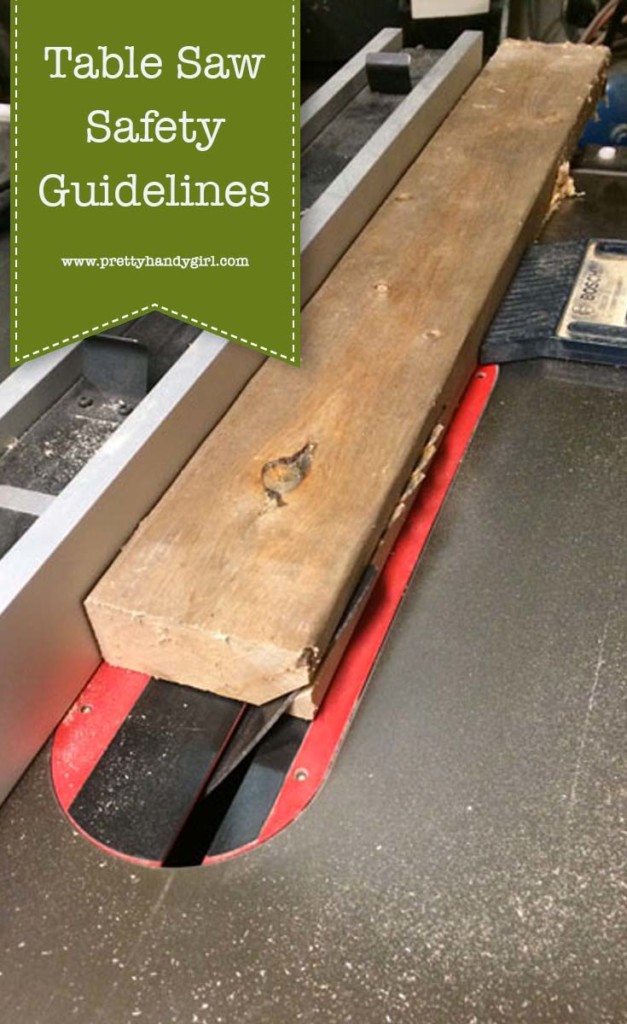 Table Saw Safety and Guidelines