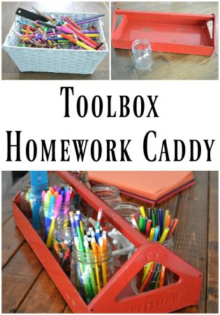 Toolbox Homework Caddy - Pretty Handy Girl
