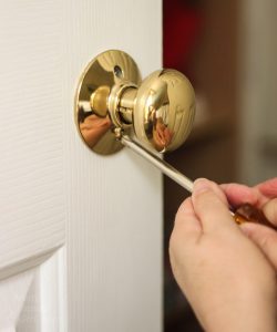 How to Replace Door Knobs and Deadbolts - Pretty Handy Girl