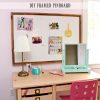 DIY Framed Pinboard - Pretty Handy Girl