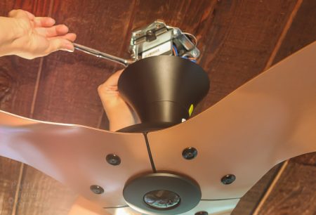Installing the Most Beautiful Ceiling Fan I Ever Laid Eyes Upon