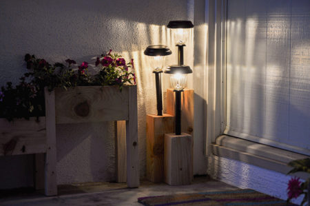Easy Solar Light Stand - Pretty Handy Girl