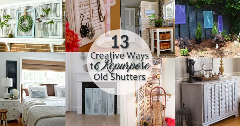 13 Creative Ways to Repurpose Old Shutters - Pretty Handy Girl
