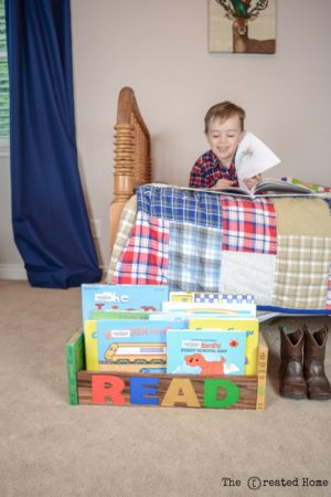DIY Library Book Box - Pretty Handy Girl