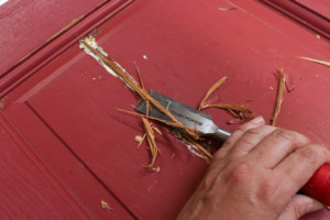 How to Fix Cracks in Door Panels without Taking the Door Apart - Pretty ...