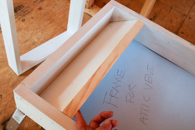 How to Build Decorative Gable Attic Vents - Pretty Handy Girl