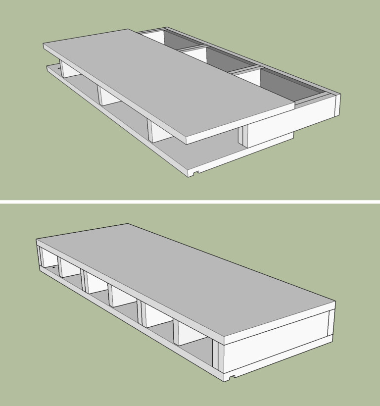Millie's Remodel: Super Strong Floating Shelves with LED Lighting ...
