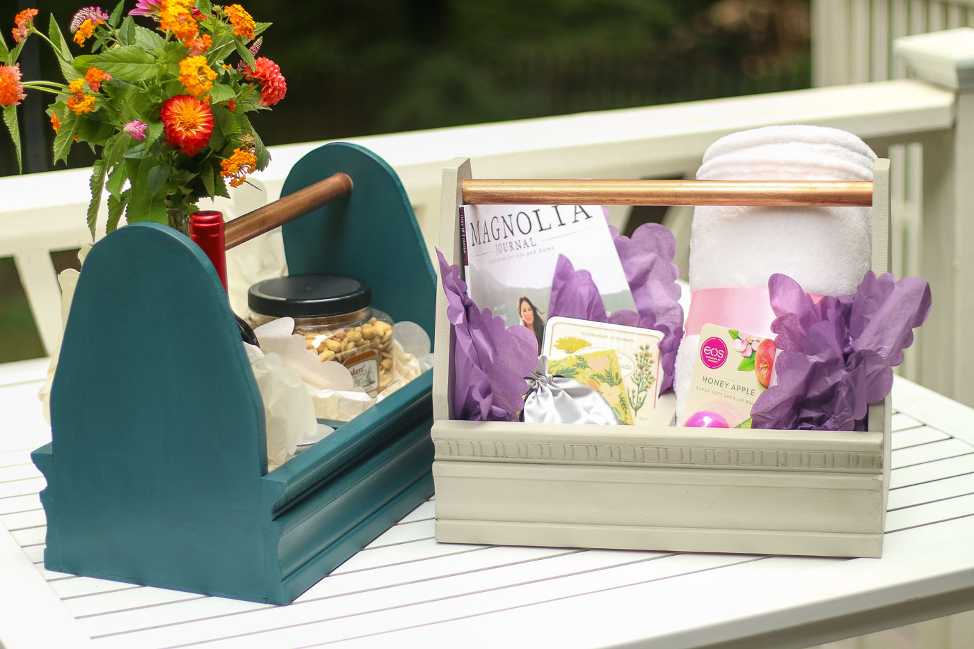 Got Scrap Wood? DIY Gift Caddies using Scrap Molding - Pretty Handy Girl