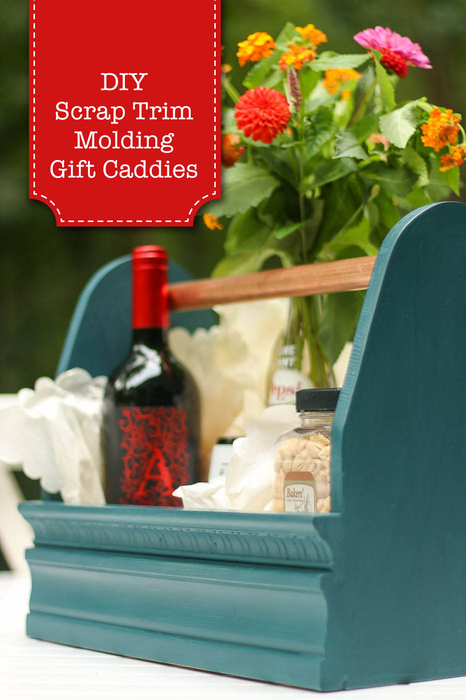 Got Scrap Wood? DIY Gift Caddies using Scrap Molding - Pretty Handy Girl