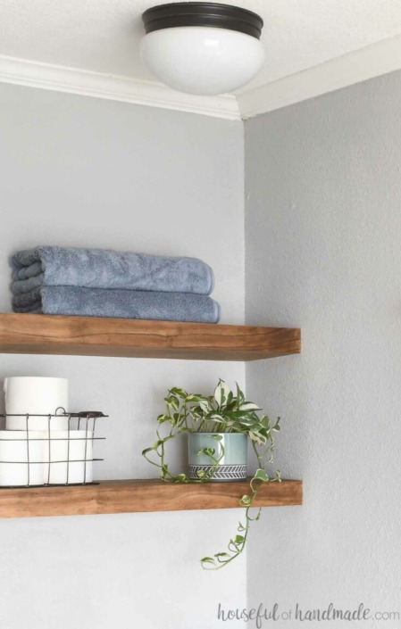 25 DIY Floating Shelves With Step-by-Step Tutorials
