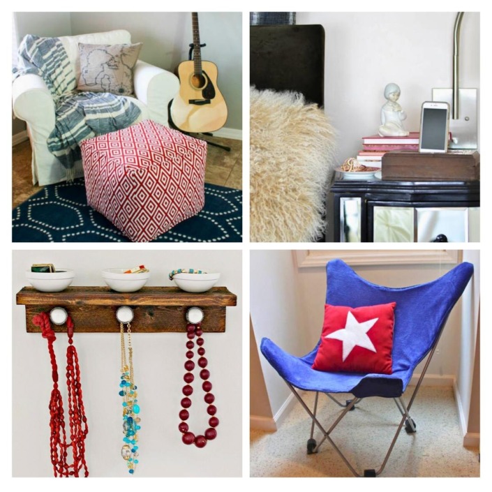 45 Ways to DIY your College Student's Dorm Room or Apartment