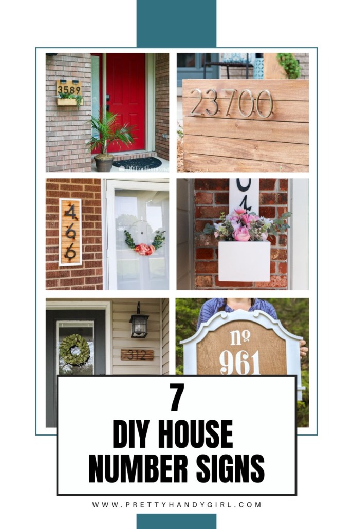 DIY House Number Sign Ideas to Instantly Boost Your Curb Appeal ...